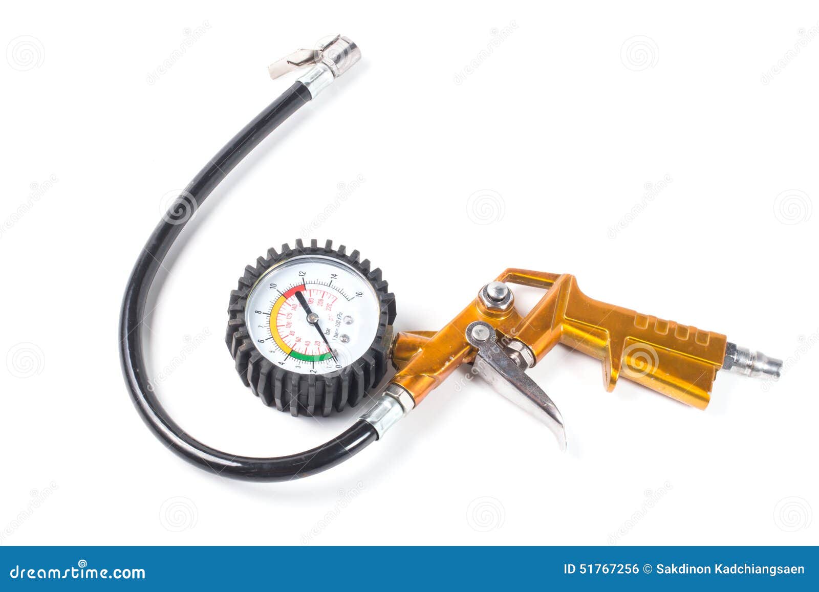 Compressor Pressure Gauge Air System Royalty-Free Stock Image ...