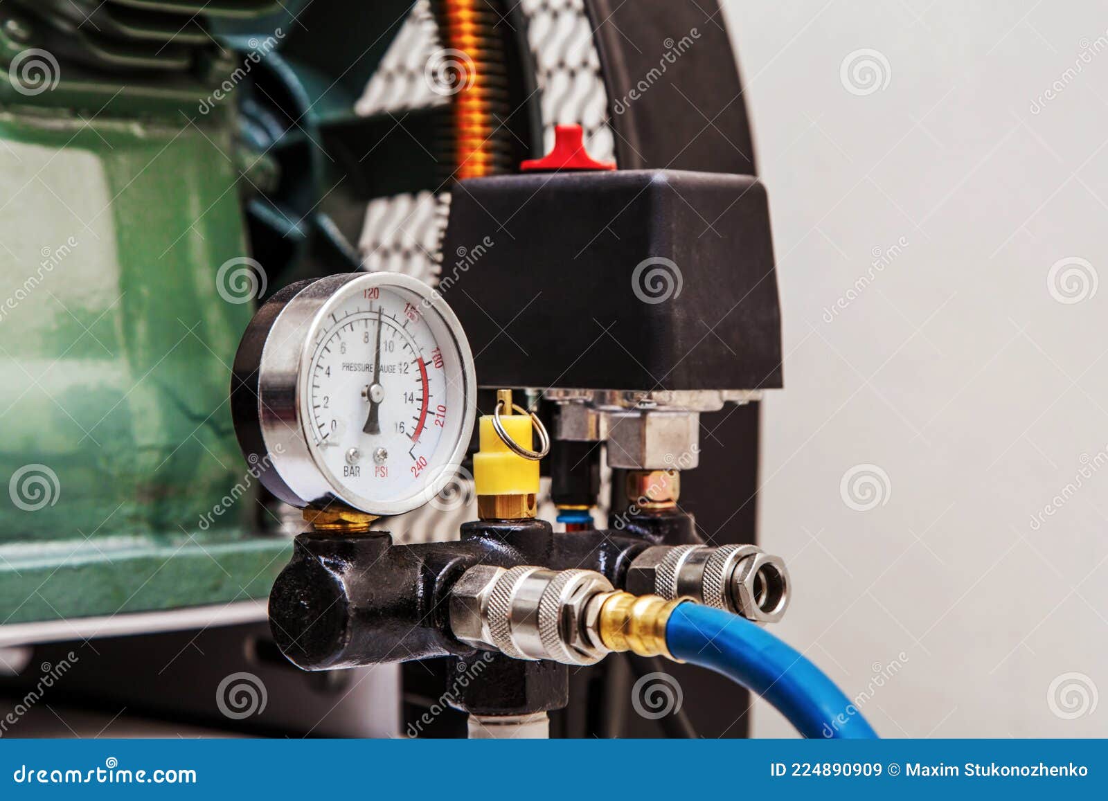 Compressor sensor stock image. Image of craftsmanship - 224890909