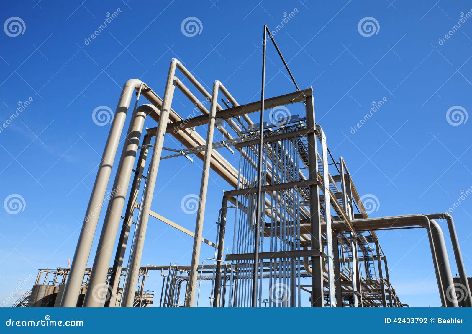 Compressor Station End Pipe Rack Stock Photos - Free & Royalty-Free ...