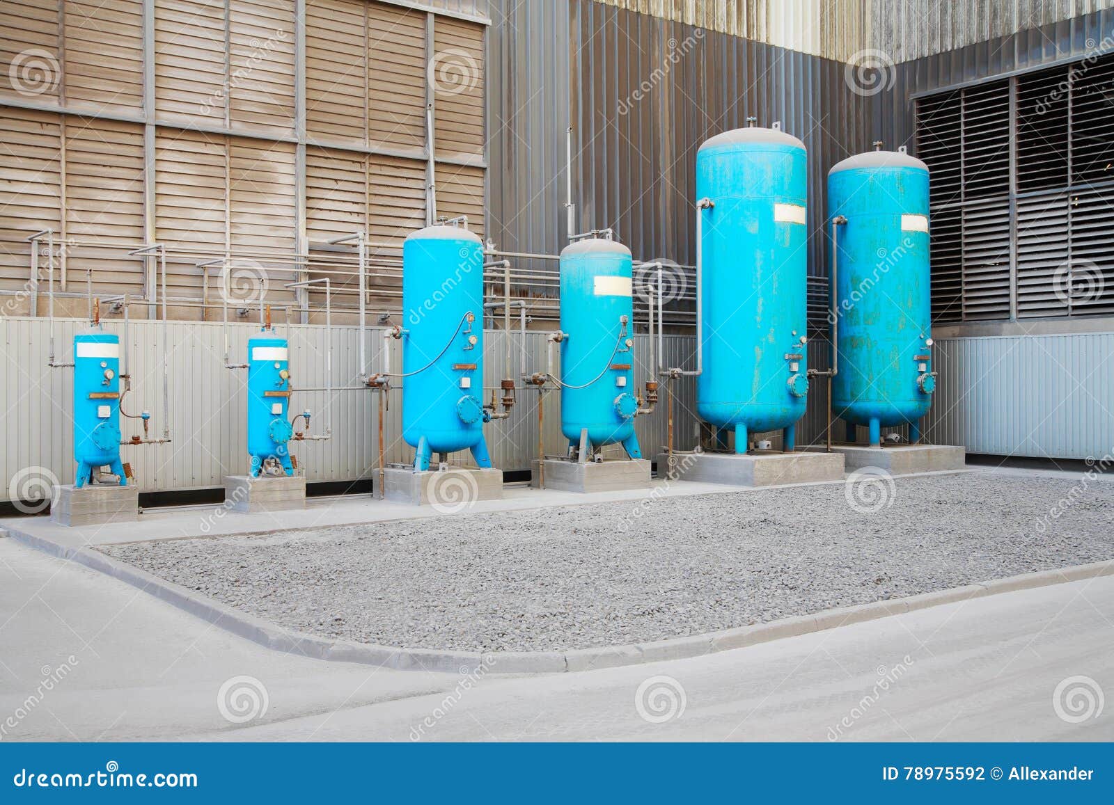 Compressor station stock photo. Image of manufacturing - 78975592