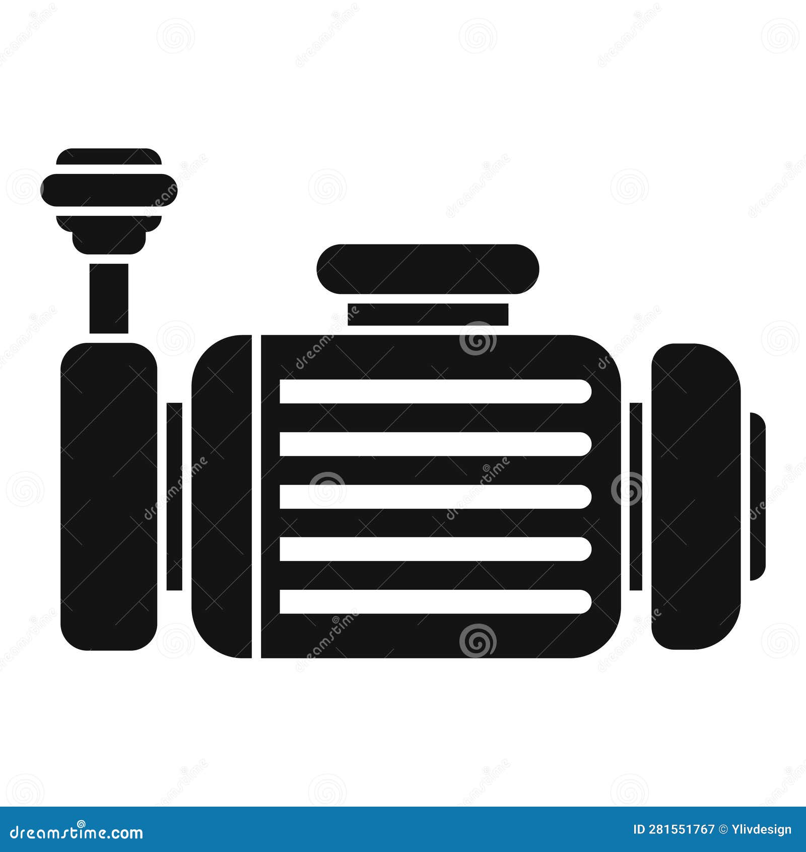 Compressor Tool Icon Simple Vector. Air Machine Stock Vector ...