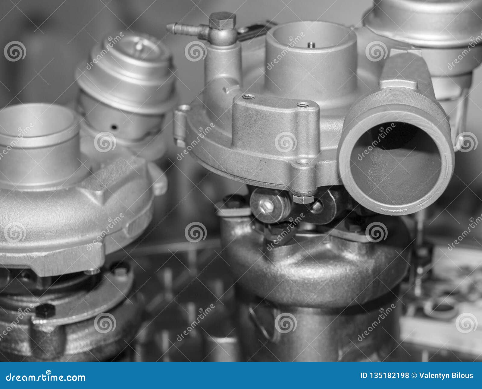 Compressor for Turbo Car Internal Combustion Engine Stock Photo - Image ...