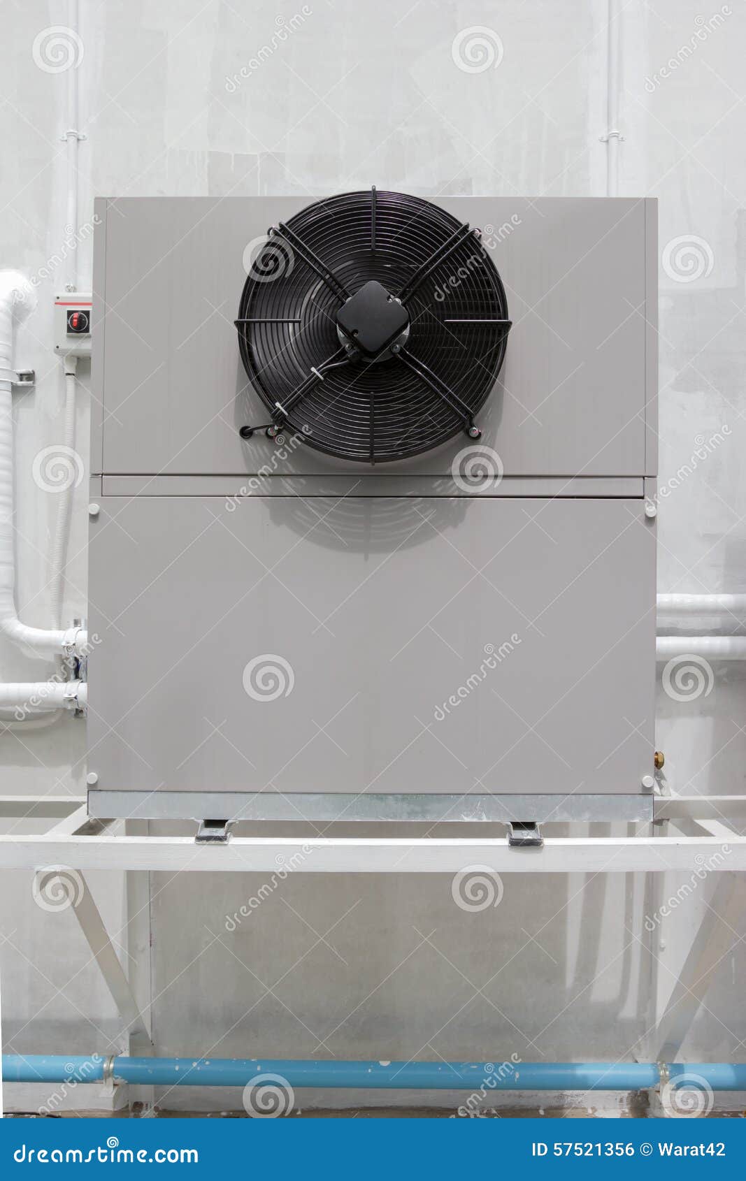 Compressor Unit of Air Conditioner Stock Photo - Image of conditioner ...