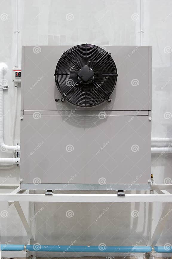 Compressor Unit of Air Conditioner Stock Photo - Image of conditioner ...