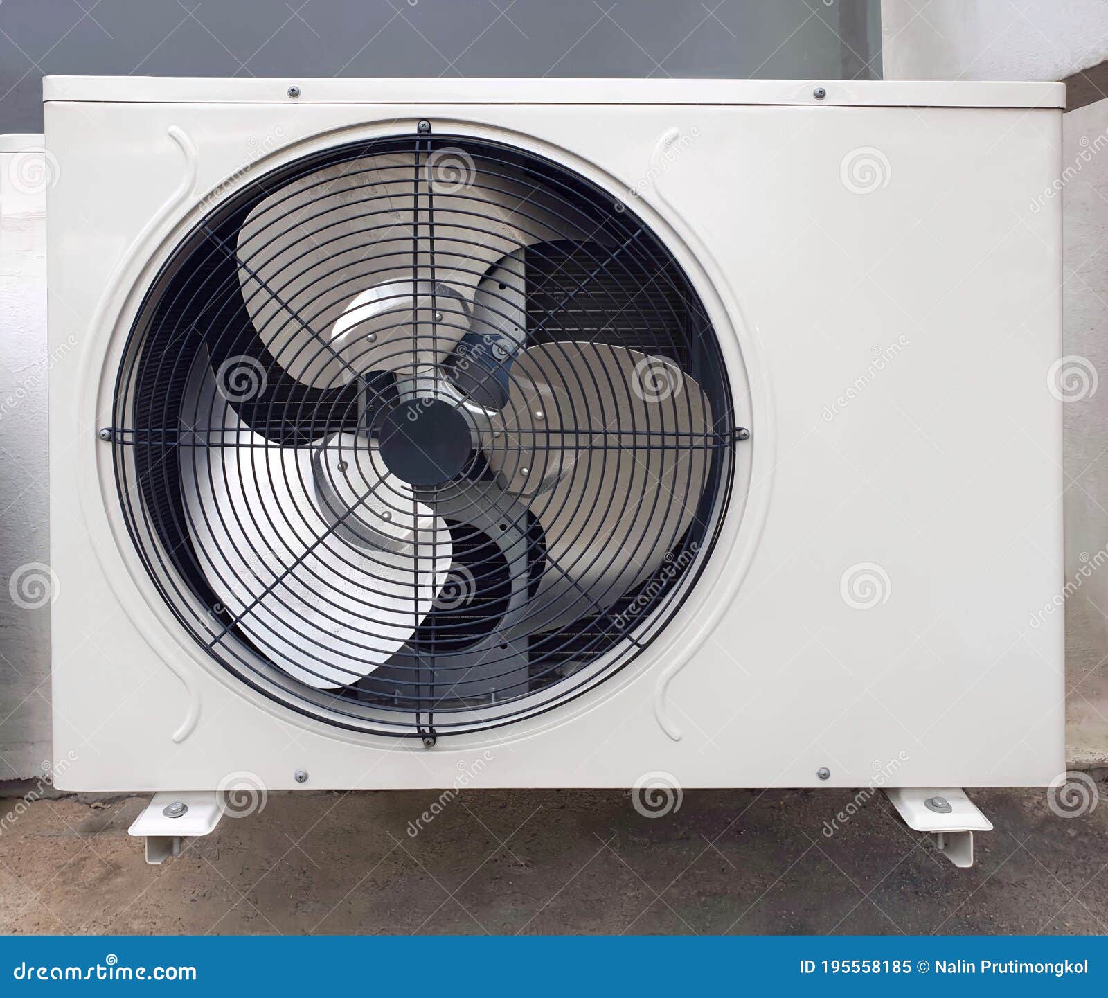 Compressors Grid.Close Up Compressor Air Conditioner Stock Image ...