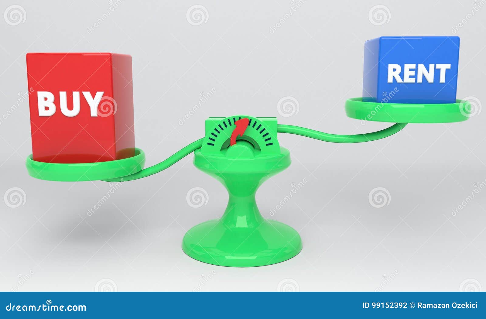 Compri Ed Affitti Le Scale, 3d Illustrazione di Stock - Illustrazione ...