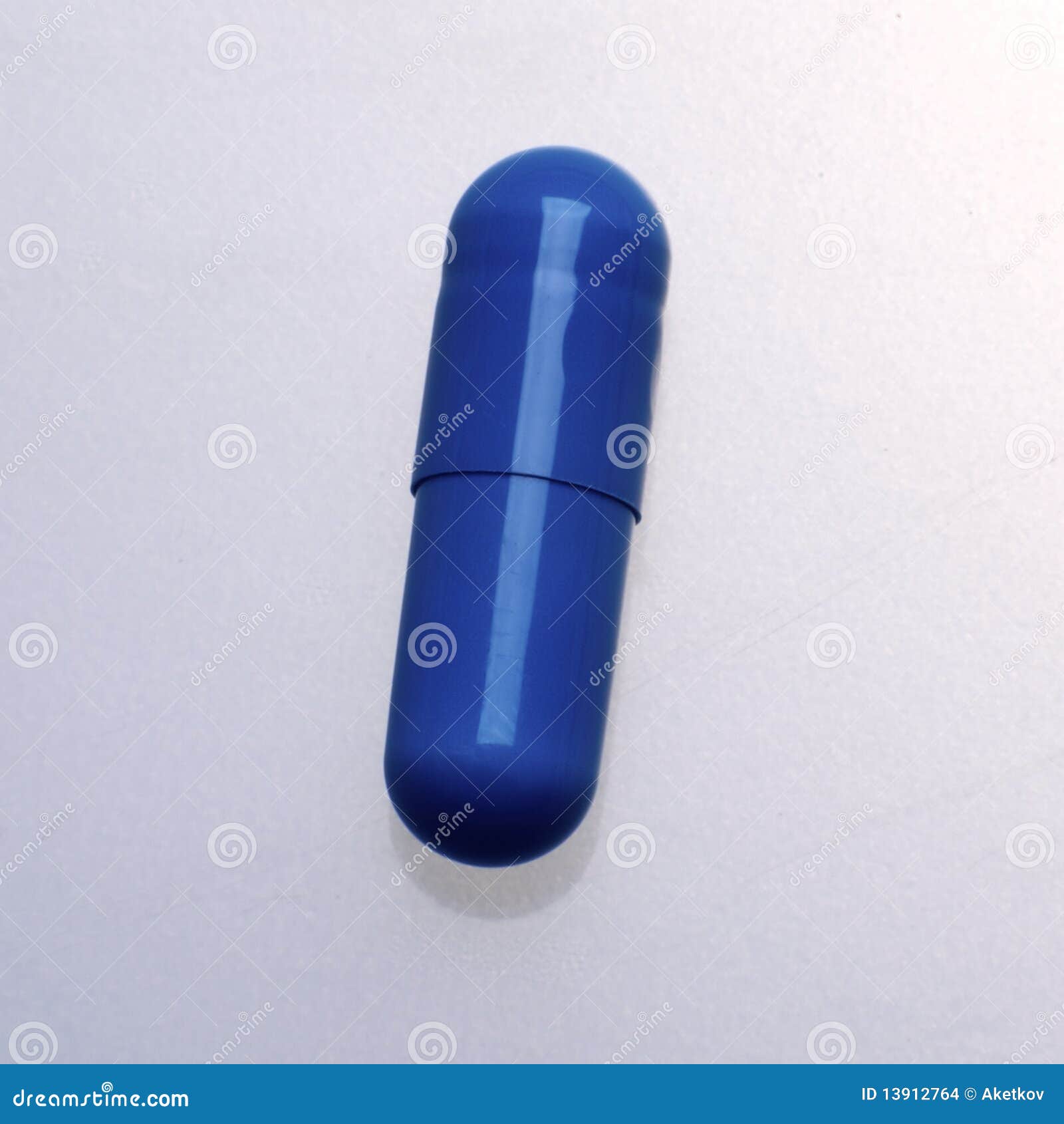 Comprimido azul foto de stock. Imagem de matriz, hospital - 13912764
