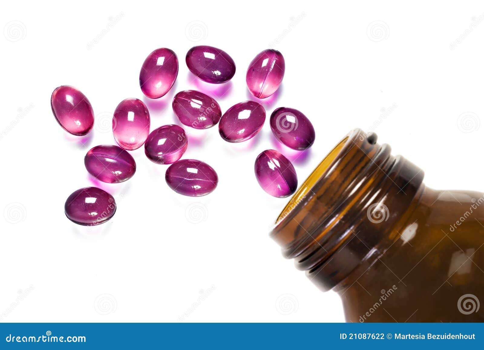 Comprimido E Frasco De Comprimido Foto de Stock - Imagem de frasco ...