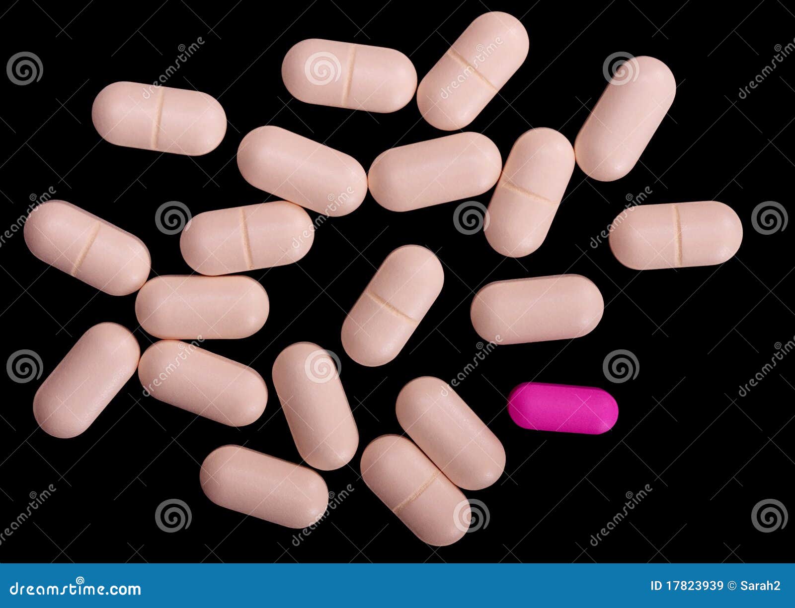 Comprimido Original Isolado No Preto Imagem de Stock - Imagem de super ...