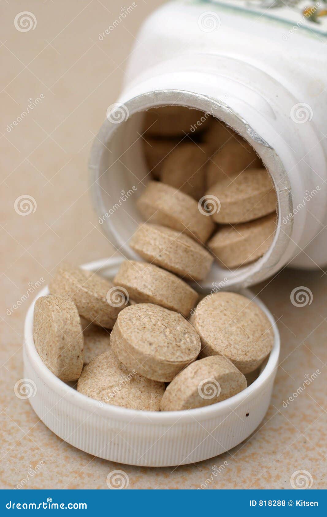 Comprimidos foto de stock. Imagem de dieta, ajuda, vida - 818288