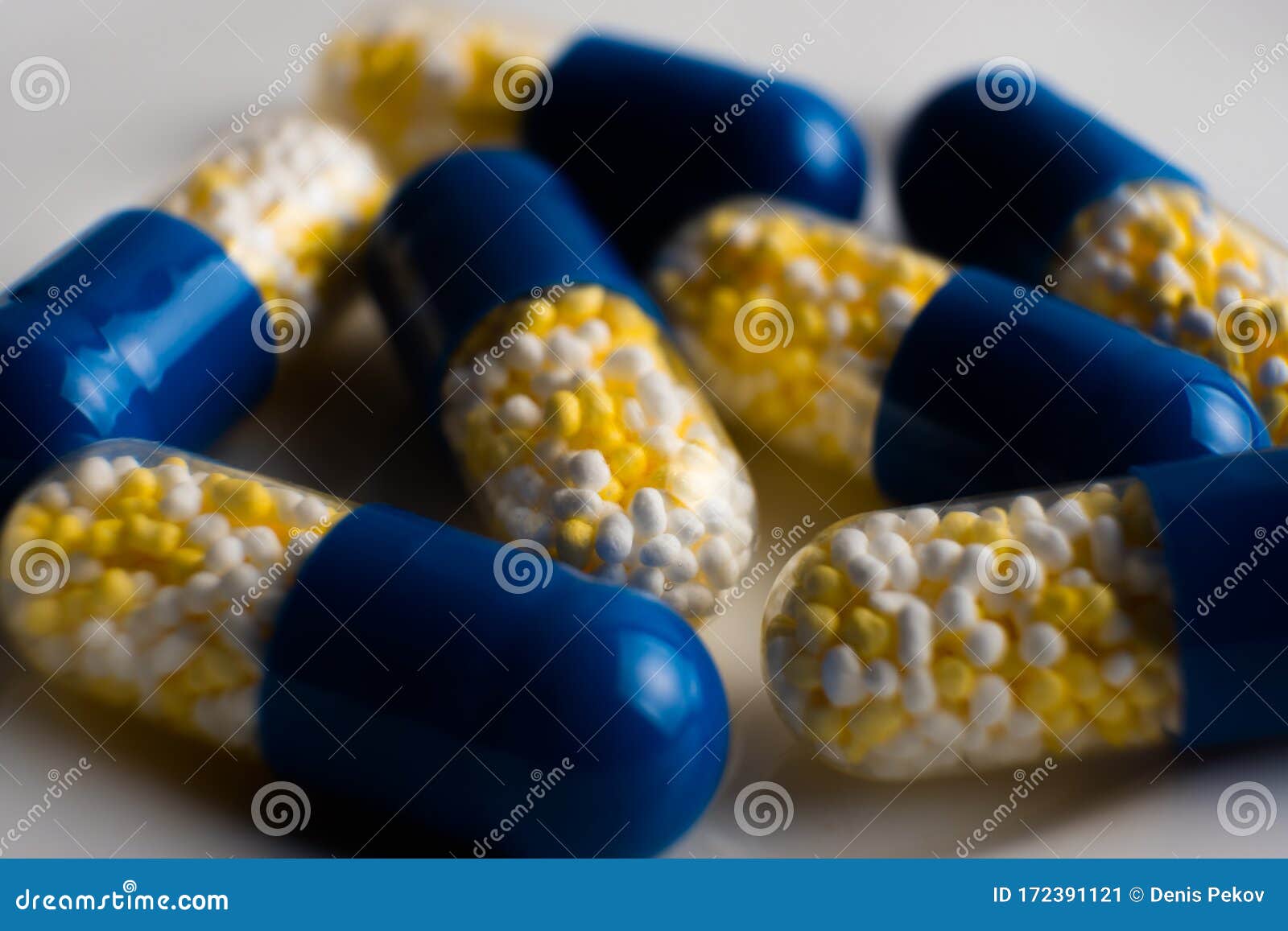 Comprimidos Diferentes Comprimidos Medicamentos Droga Macro Foto Imagem ...