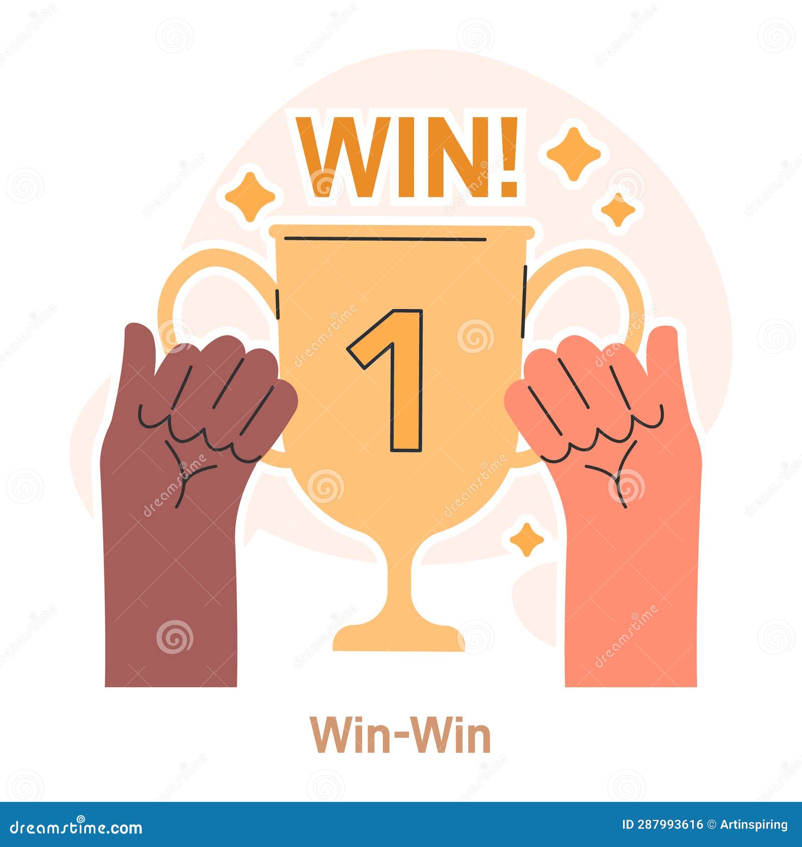 Synergy Search World Map Illustration Royalty-Free Cartoon ...