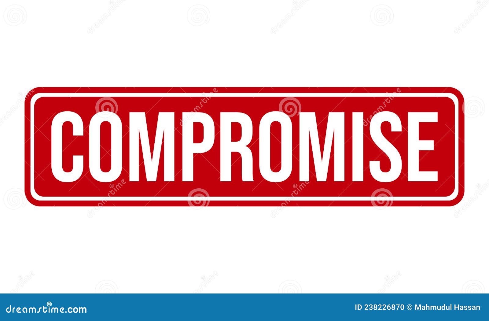 Compromise Rubber Stamp. Compromise Rubber Grunge Stamp Seal Vector ...