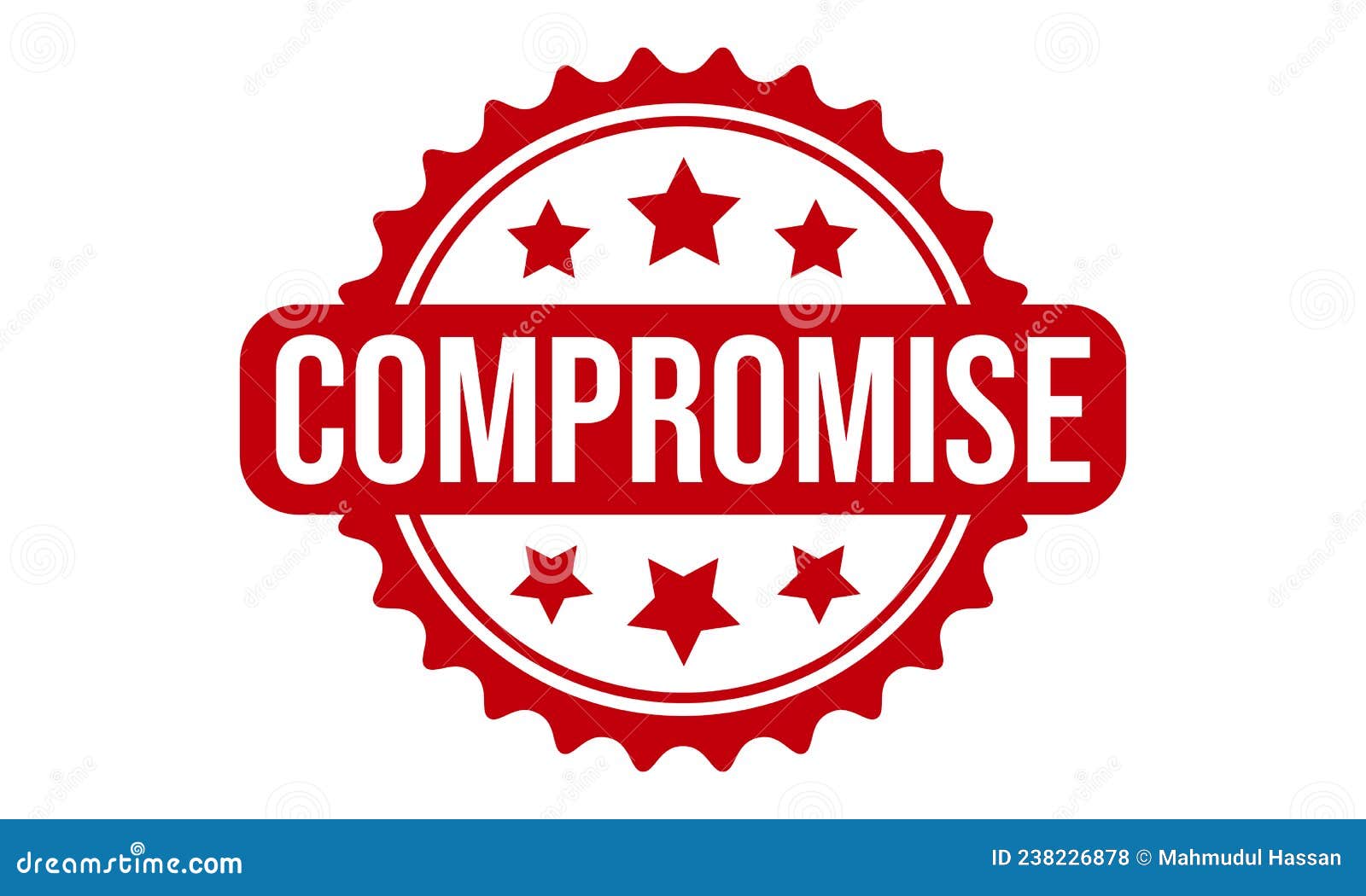 Compromise Rubber Stamp. Compromise Rubber Grunge Stamp Seal Vector ...