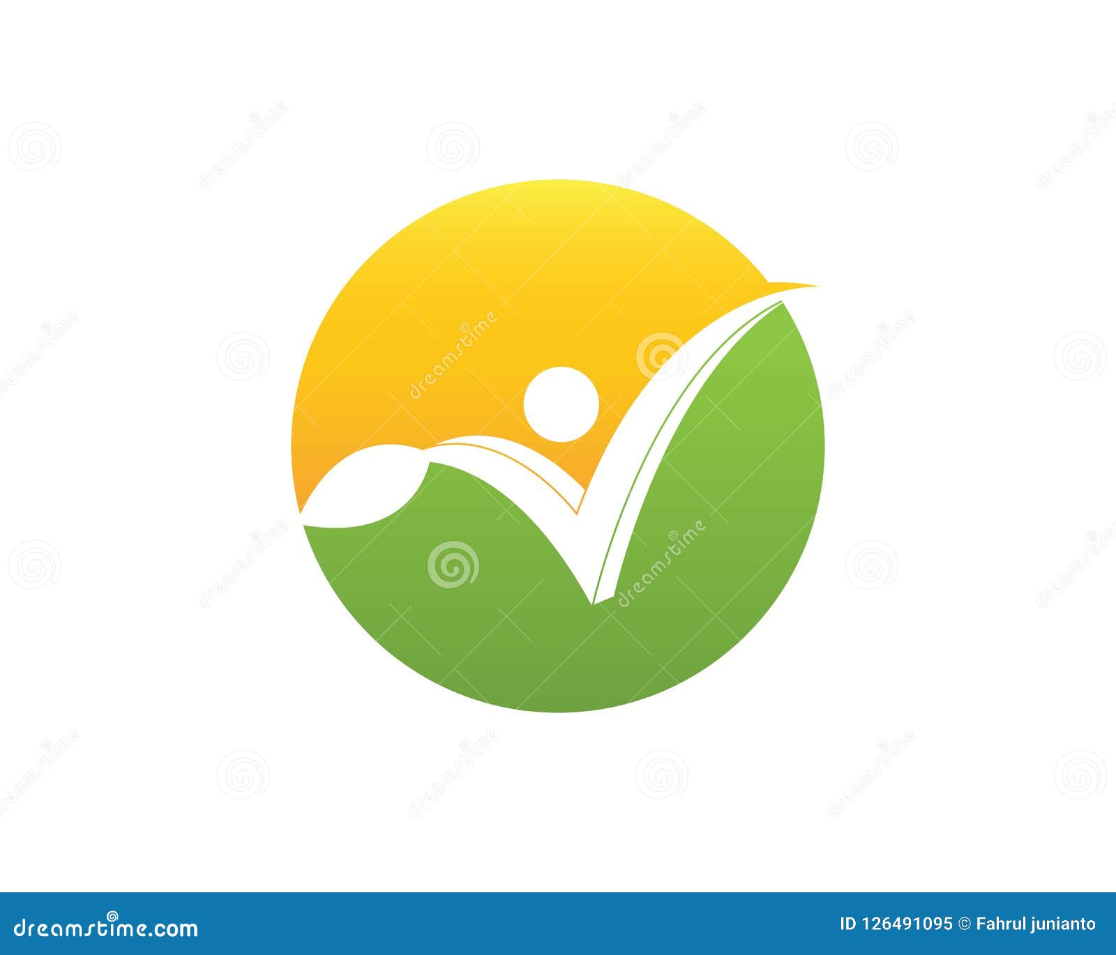 Compruebe a Mark People Logo Design Ilustración del Vector ...