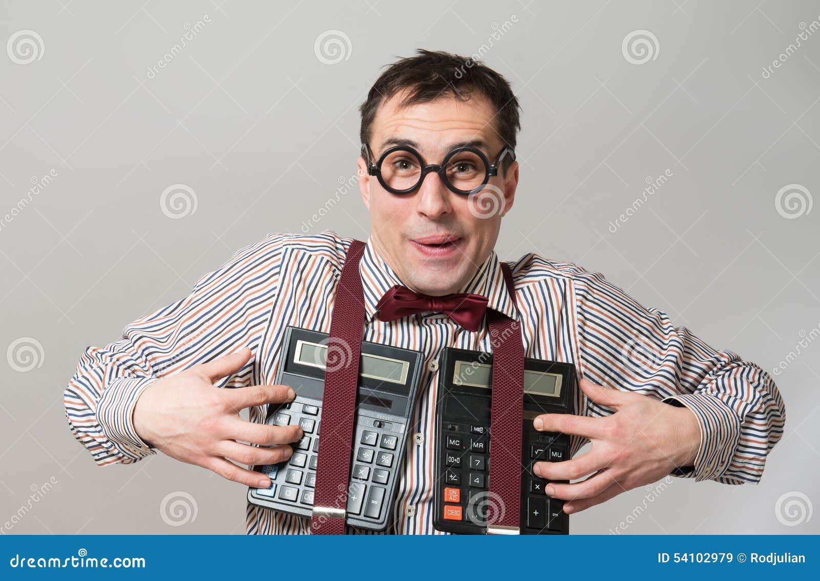 Comptable drôle image stock. Image du bouton, drôle, produits - 54102979