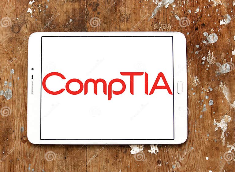 CompTIA logo editorial stock image. Image of icon, logos - 102032699