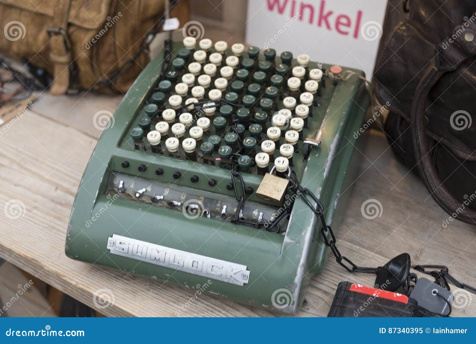 Comptometer editorial image. Image of markey, market - 87340395