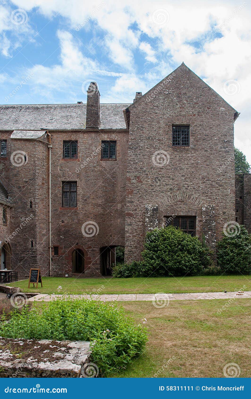 Compton Castle stock image. Image of manor, fort, defence - 58311111