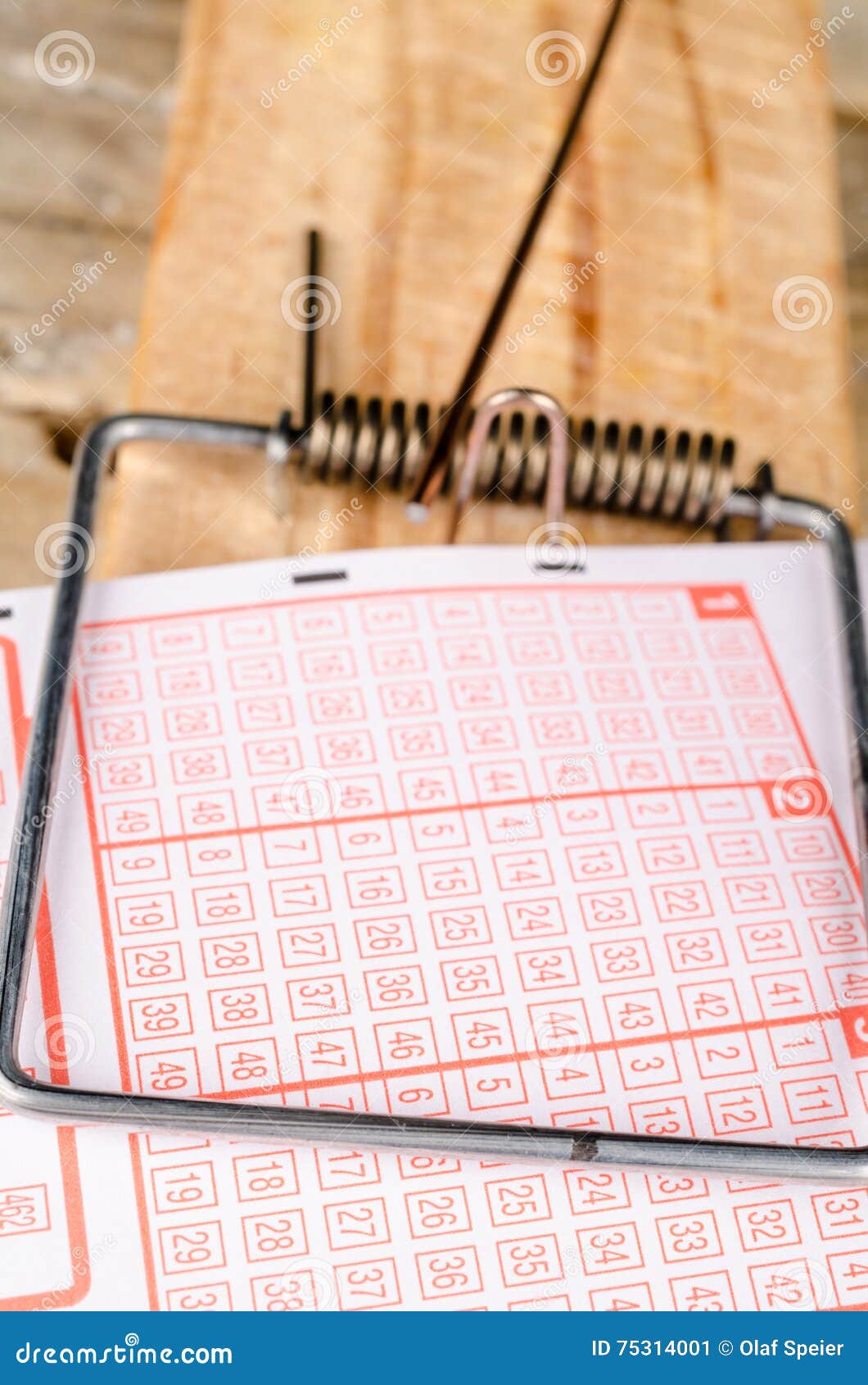 Compulsive lottery playing stock image. Image of issue - 75314001