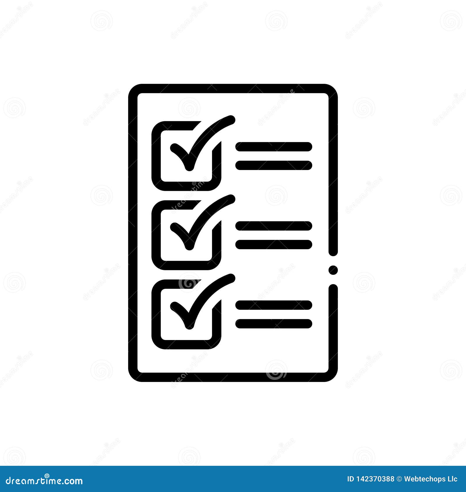 Black Line Icon for Compulsory, Mandatory and Abligatory Stock Vector ...