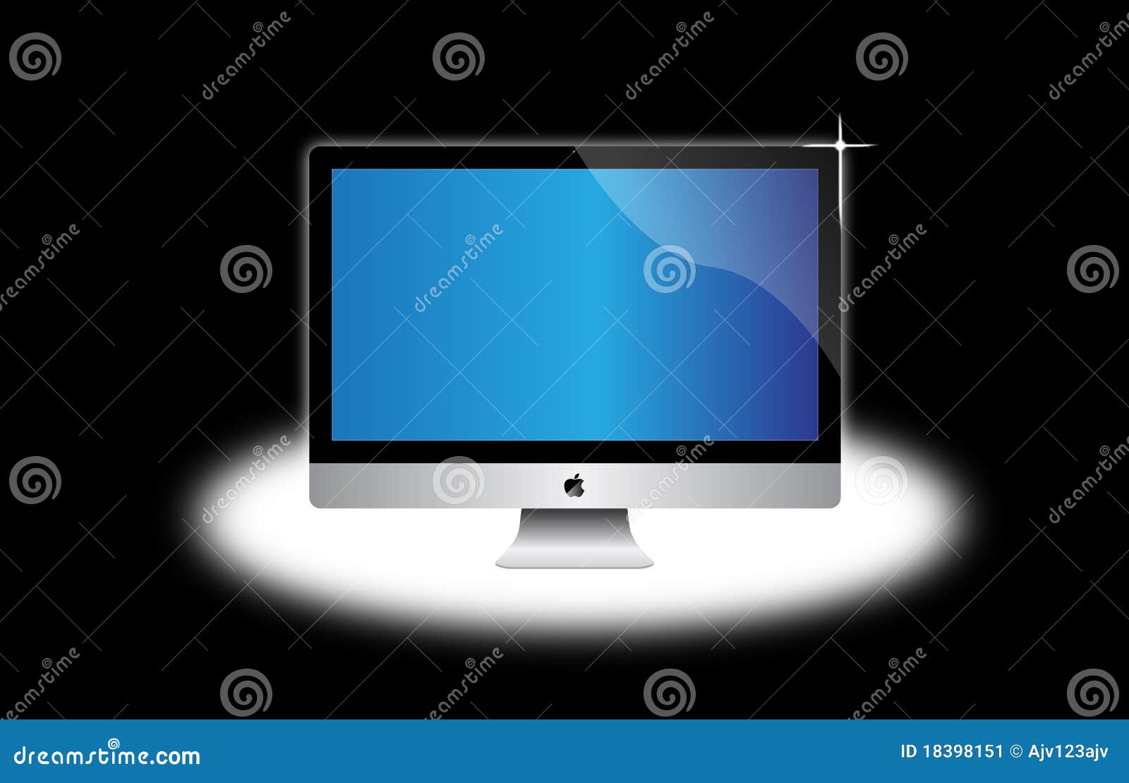 Computadora De Escritorio Del Imac De Apple Foto editorial ...