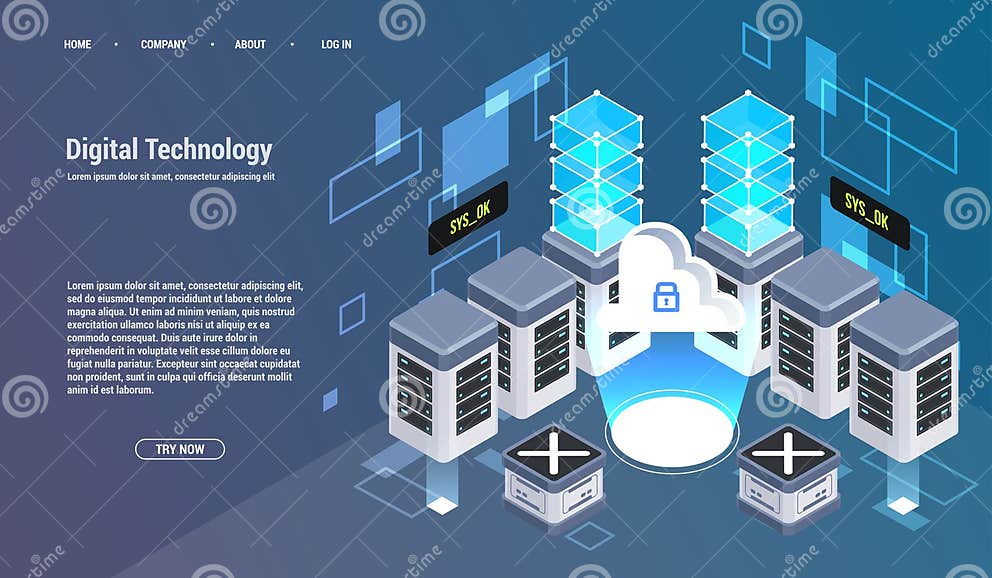 Computation Of Big Data Center Information Processing Database Internet Traffic Routing