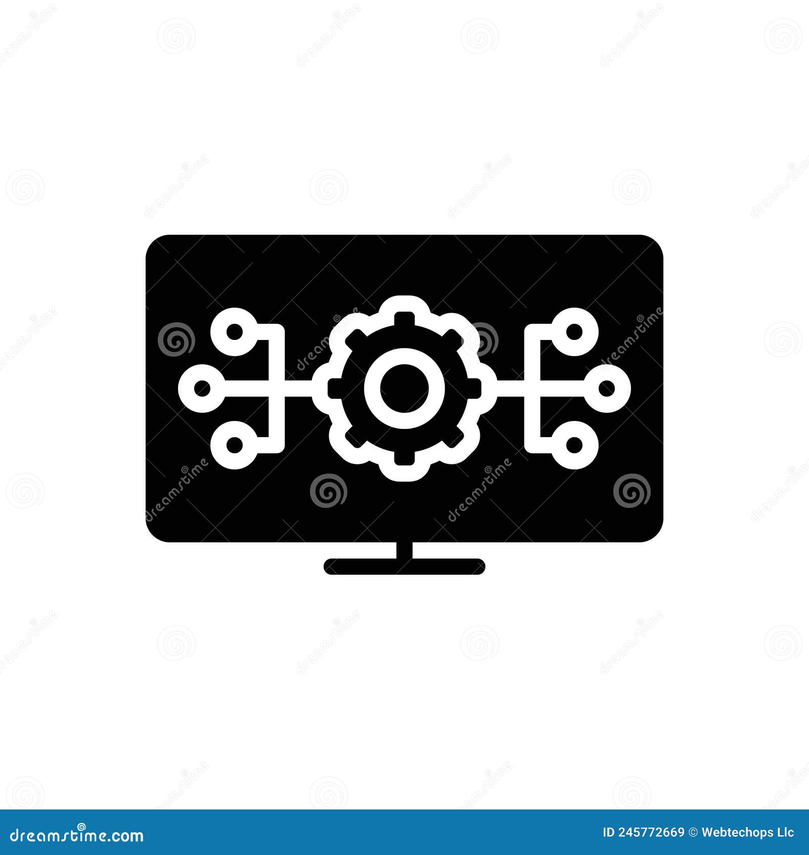 Black Solid Icon For Computation Reckoning And Enumeration Stock Vector Illustration Of