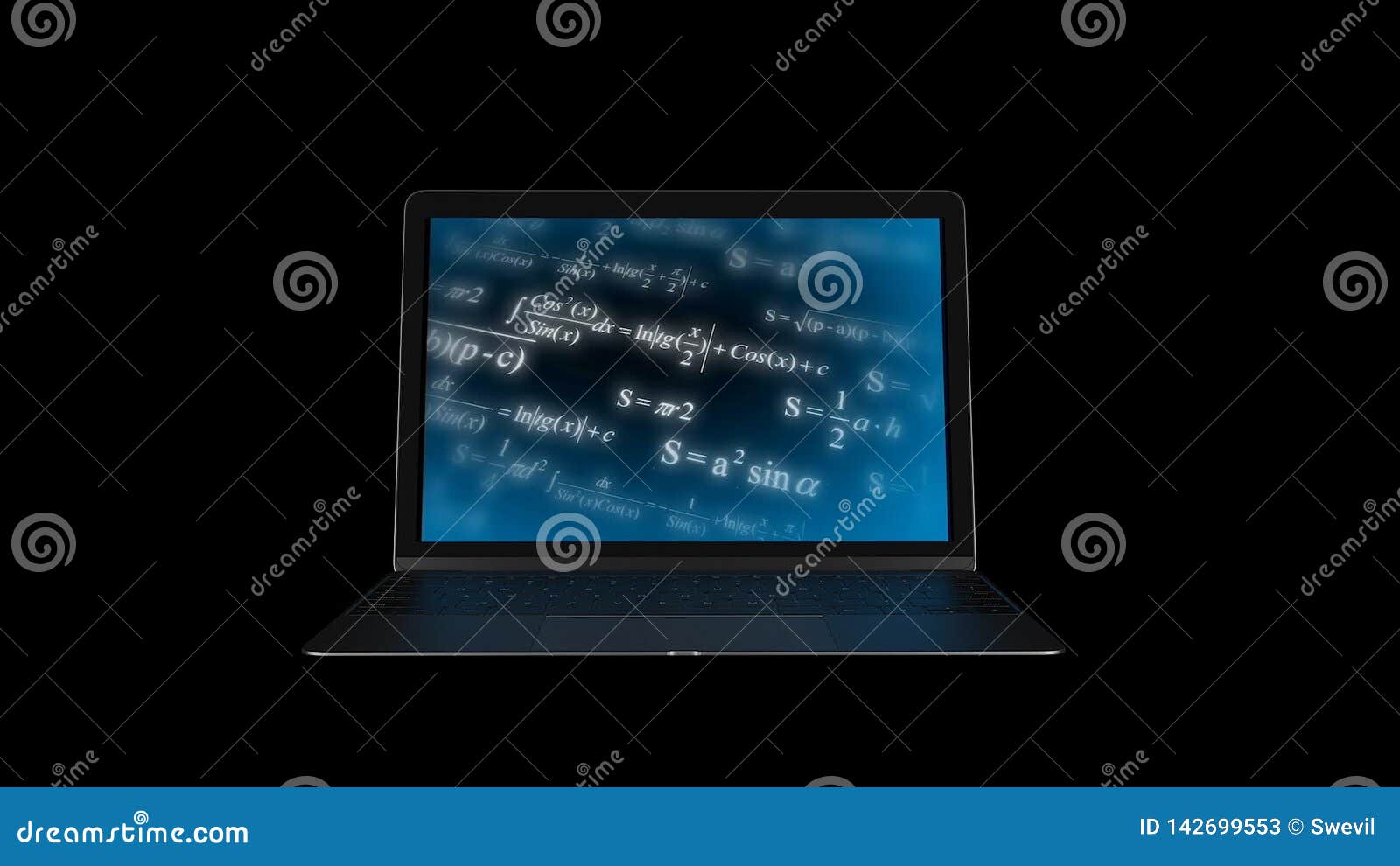 Computational Computer Power. Calculation of Complex Mathematical Data. with Alpha Channel. 22 ...