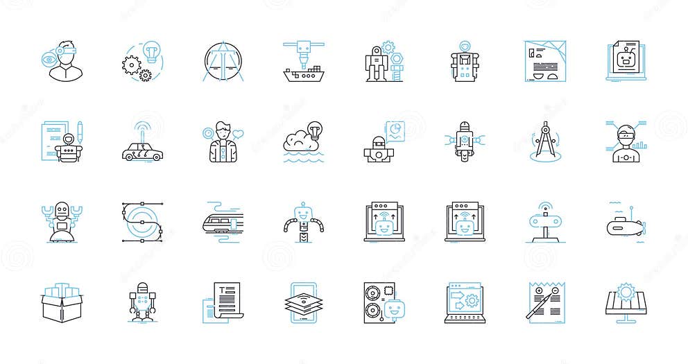 Computational Design Linear Icons Set Algorithm Optimization Simulation Generative