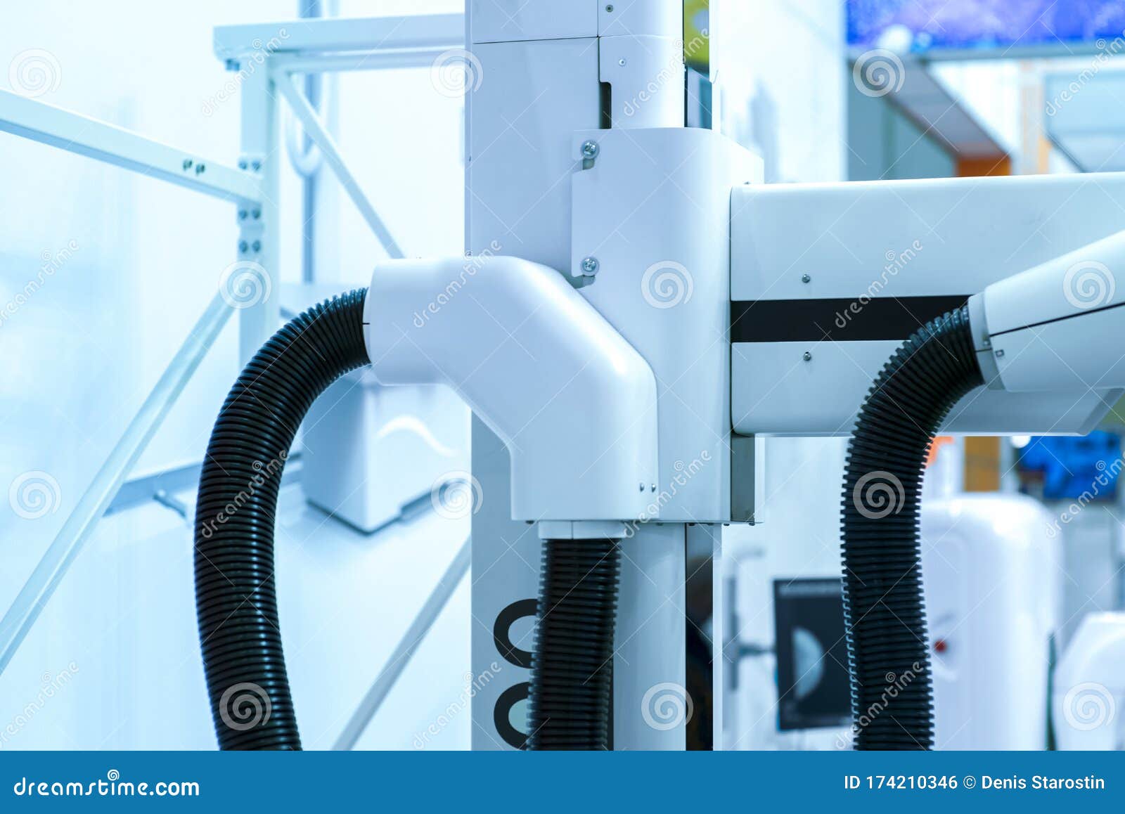 Computed Tomography or Computed Axial Tomography Scan Machine in ...