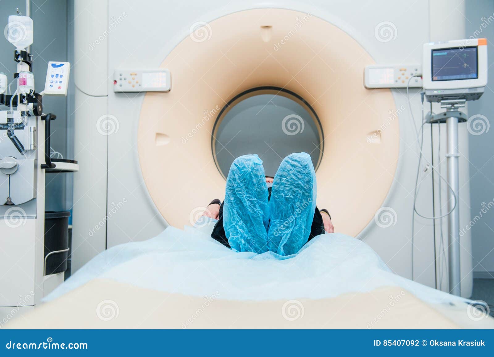 Computed Tomography or Computed Axial Tomography Scan Machine in ...