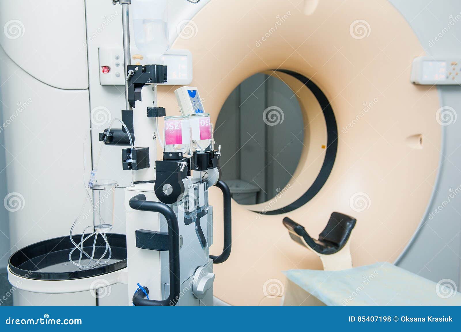 Computed Tomography or Computed Axial Tomography Scan Machine in ...