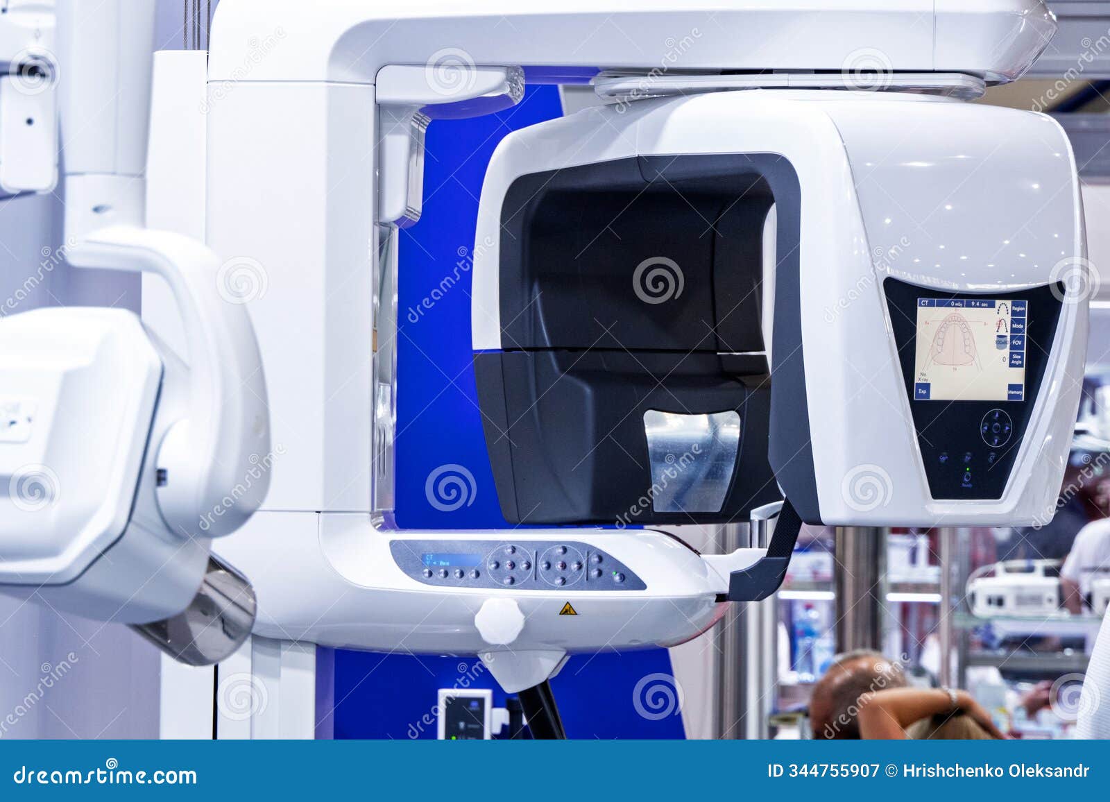 Computed Tomography. 3D Scanner of the Dental Jaw Stock Image - Image ...