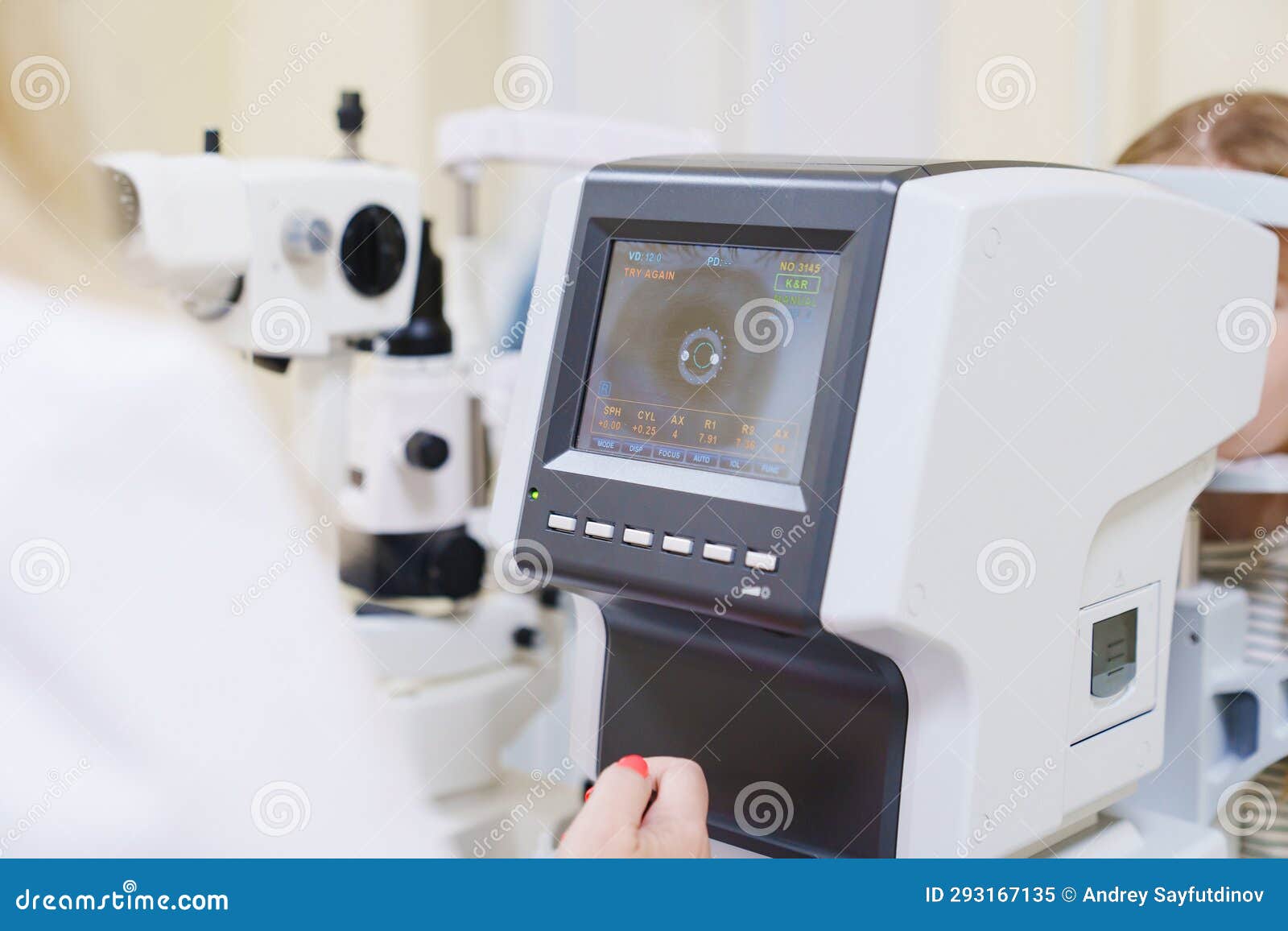 Computed Tomography of the Eye Stock Image - Image of office, care ...