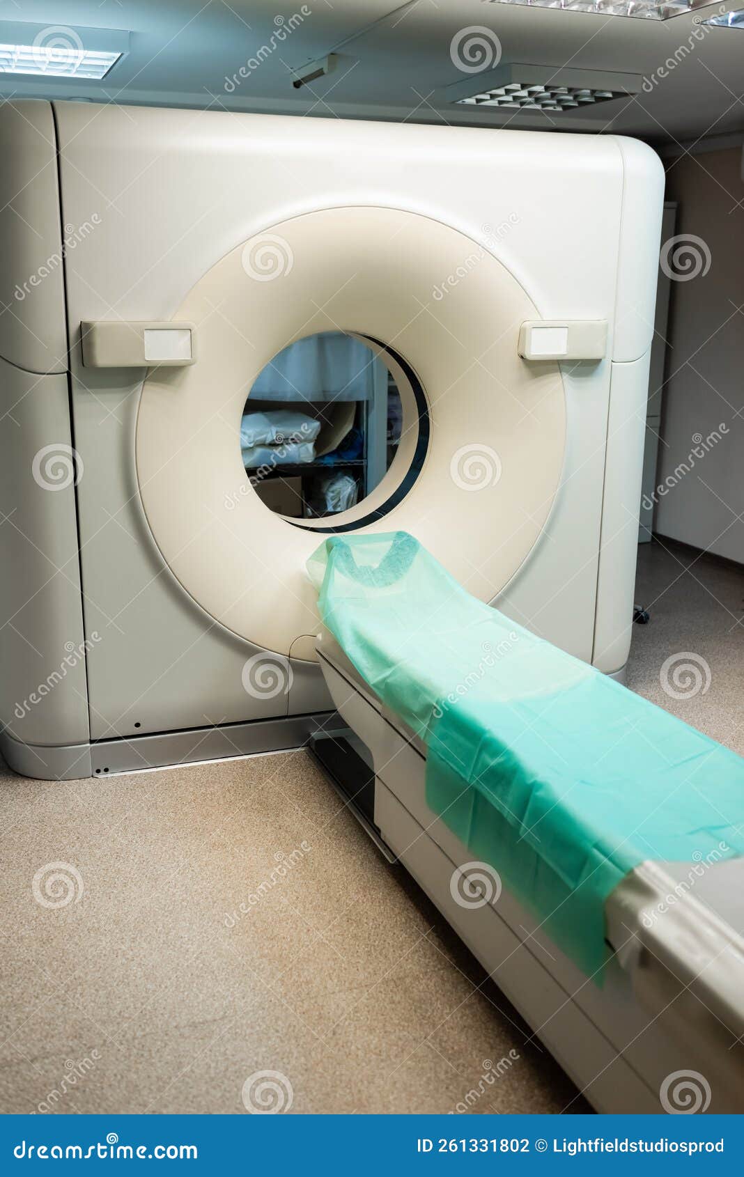 Computed Tomography Machine in Modern Clinic. Stock Photo - Image of ...