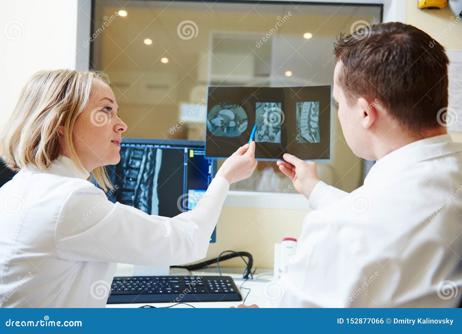 Computed Tomography or MRI Scanner Test Analysis Stock Photo - Image of ...