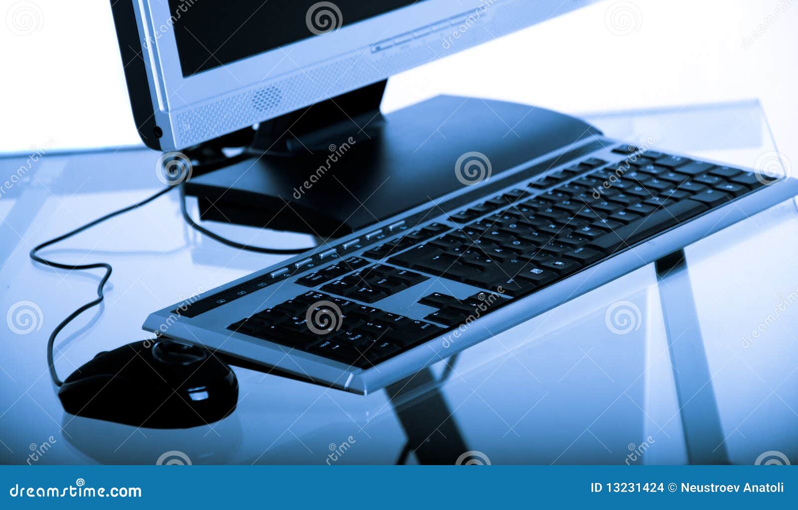 Computer stock photo. Image of computer, office, table - 13231424