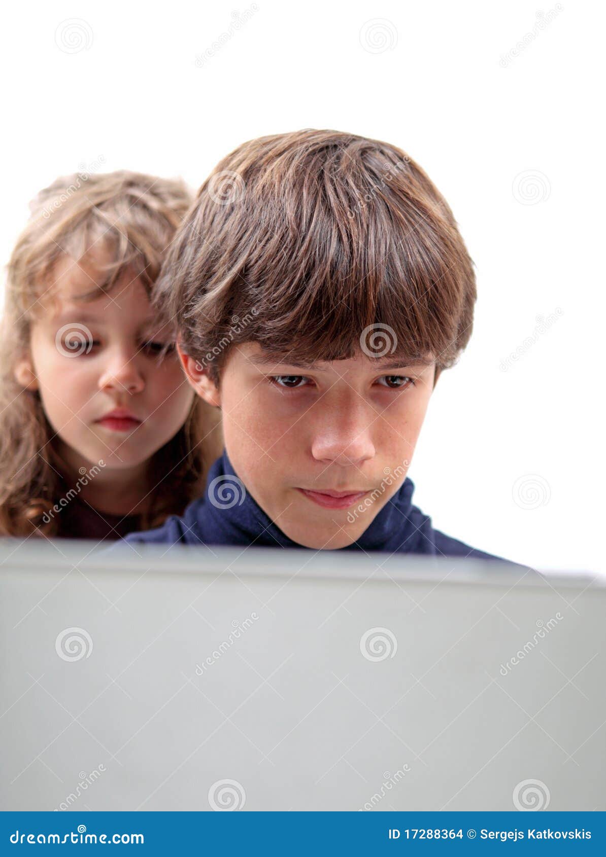 Computer stock photo. Image of face, lifestyles, family - 17288364