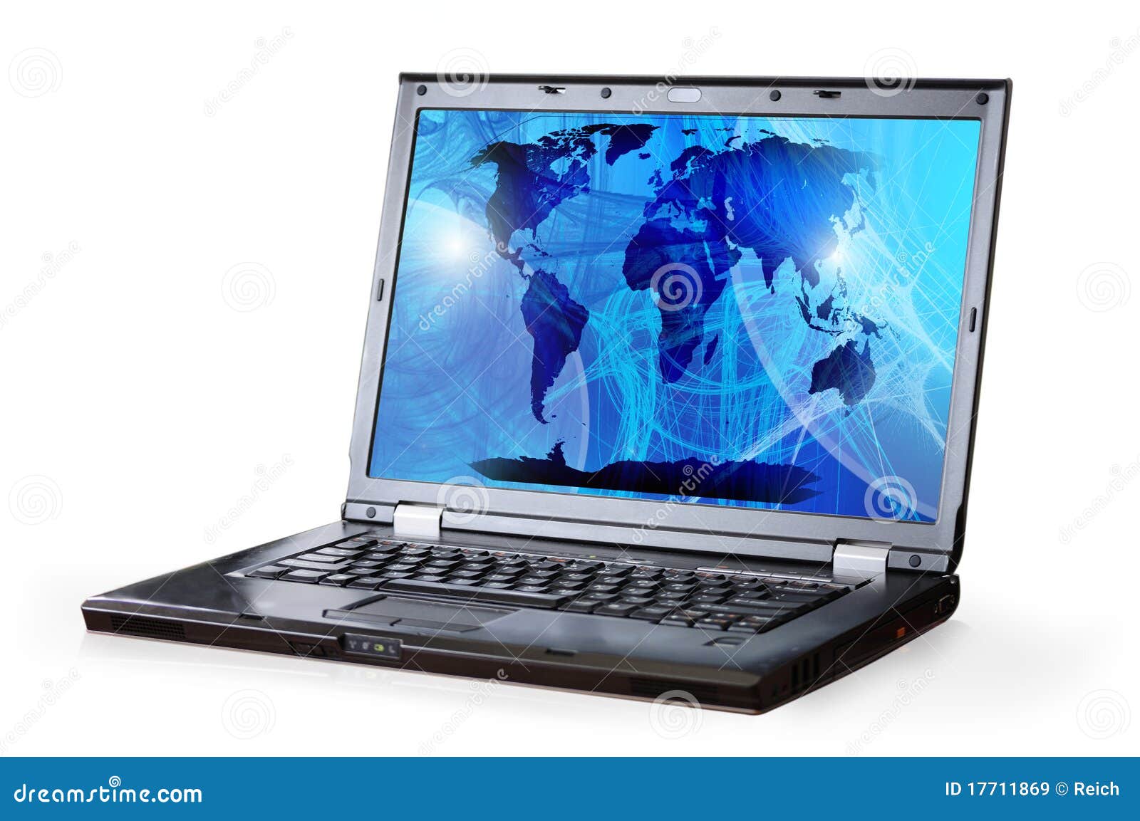 Computer stock image. Image of isolated, geography, global - 17711869