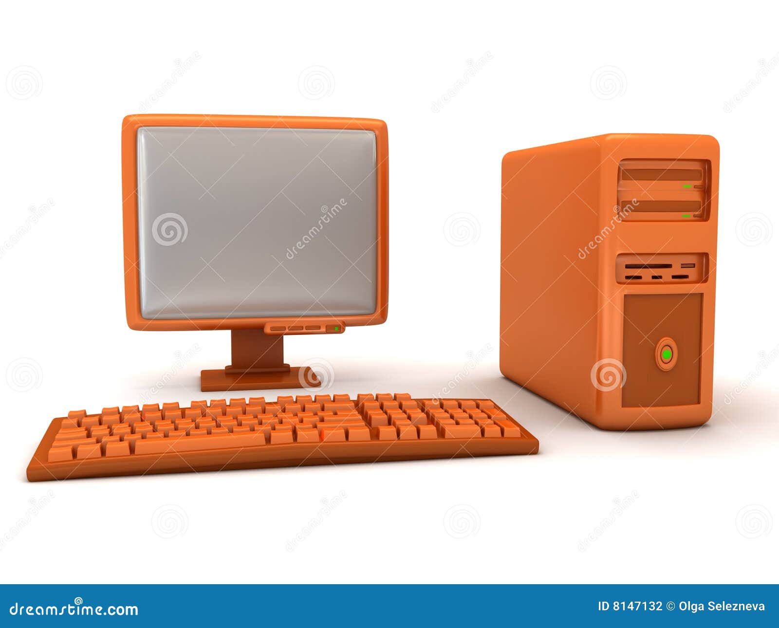 Computer stock illustration. Illustration of communications - 8147132