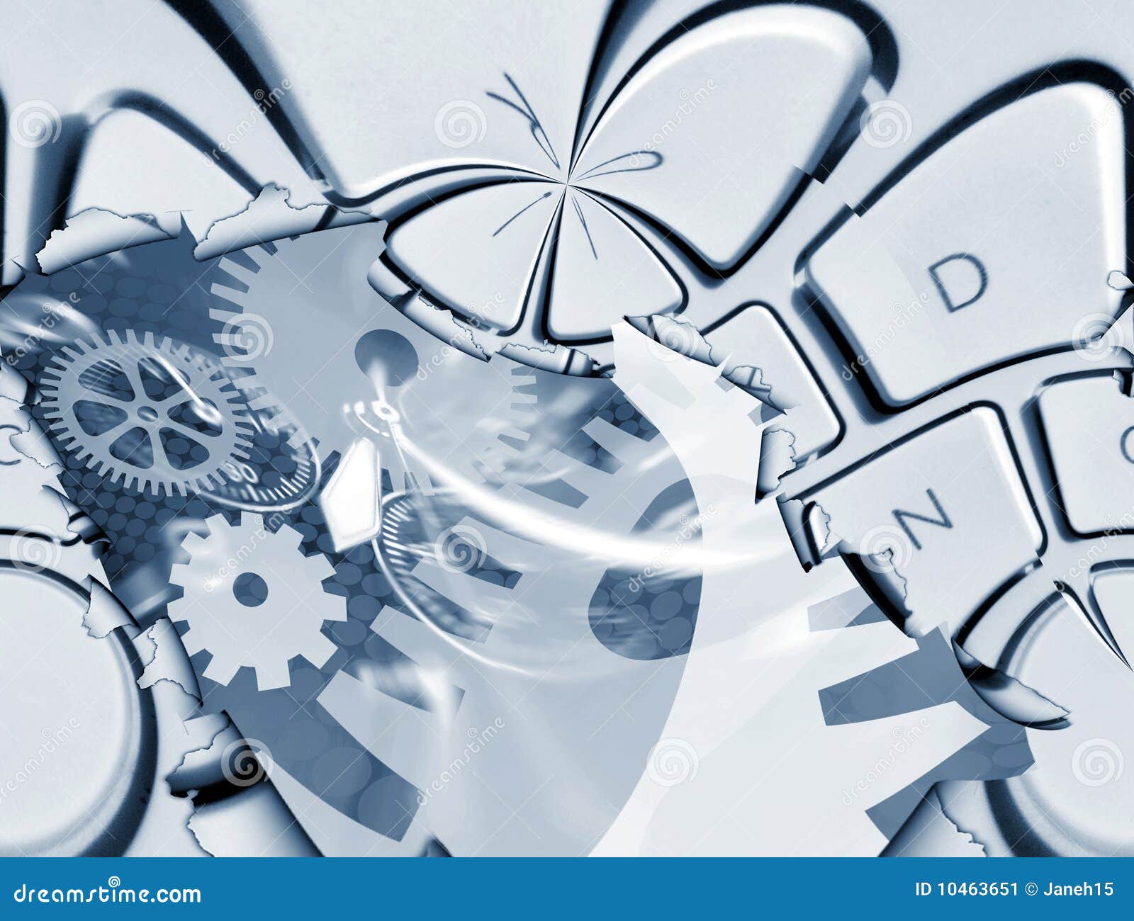 Computer abstract stock illustration. Illustration of closeup - 10463651