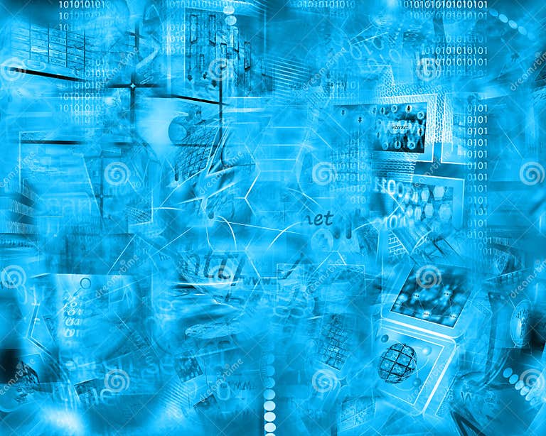 Computer abstraction stock illustration. Illustration of business ...