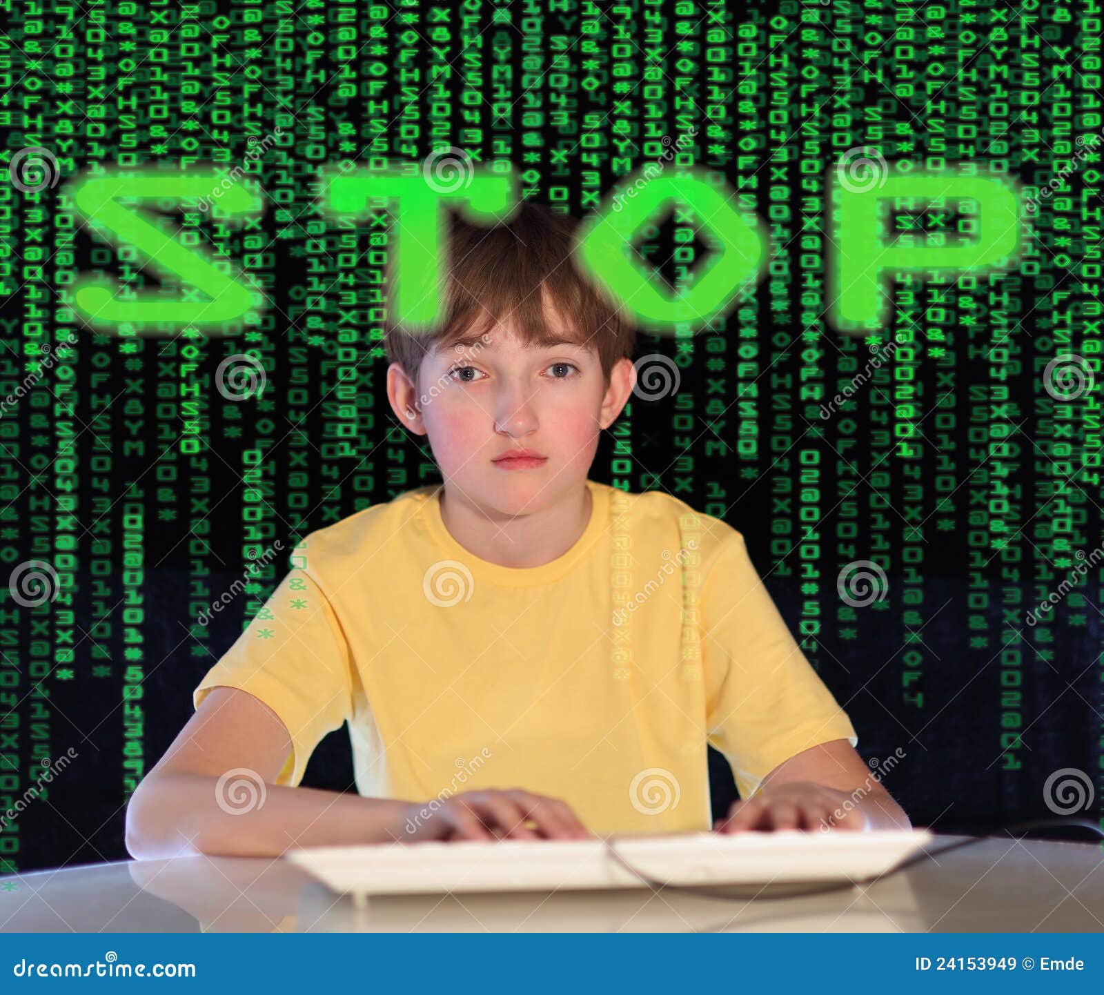 Computer addiction stock image. Image of hobbies, behavior - 24153949