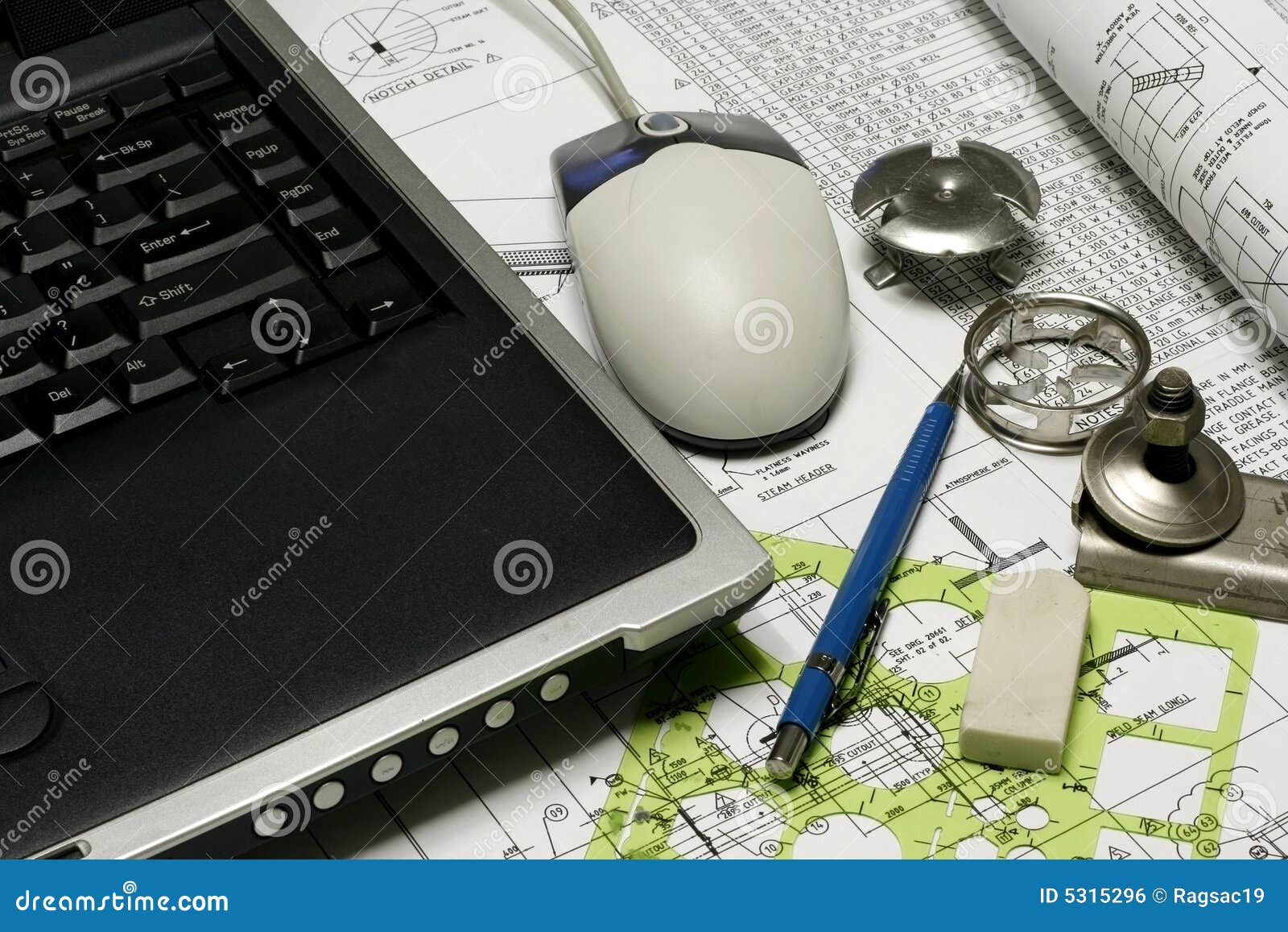 Computer Aided Design stock photo. Image of construction - 5315296