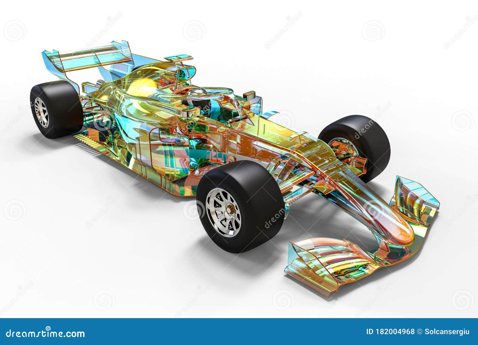 Computer Aided Design with 3D Software. 3D Render Image Representing an ...