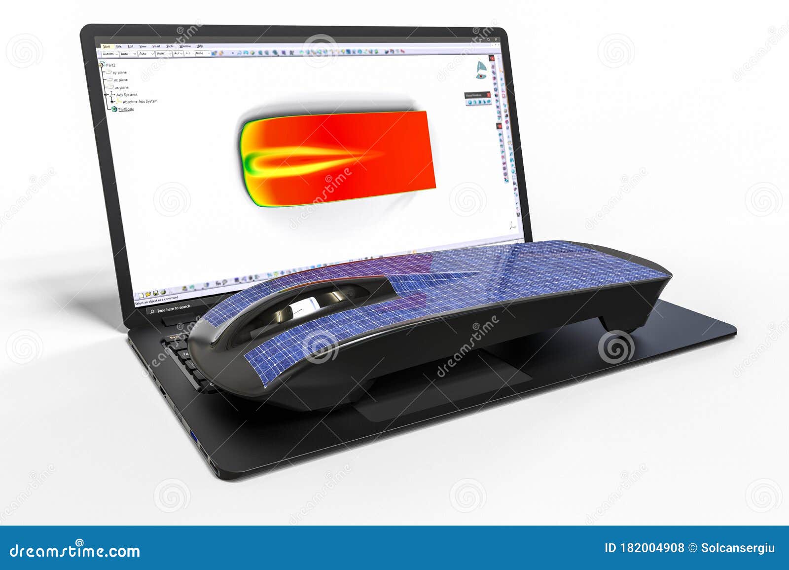 Computer Aided Design with 3D Software. Solar Car Development with the ...