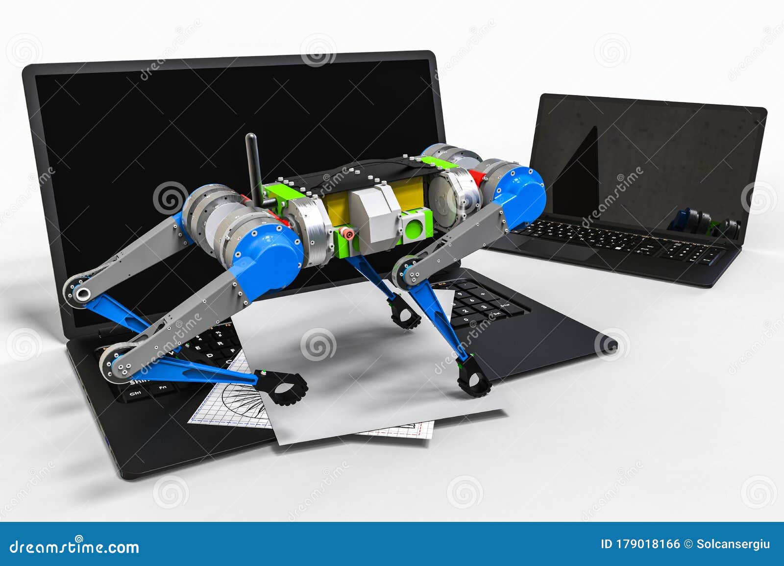 Computer Aided Design in Mold Design with 3D Software. Business ...