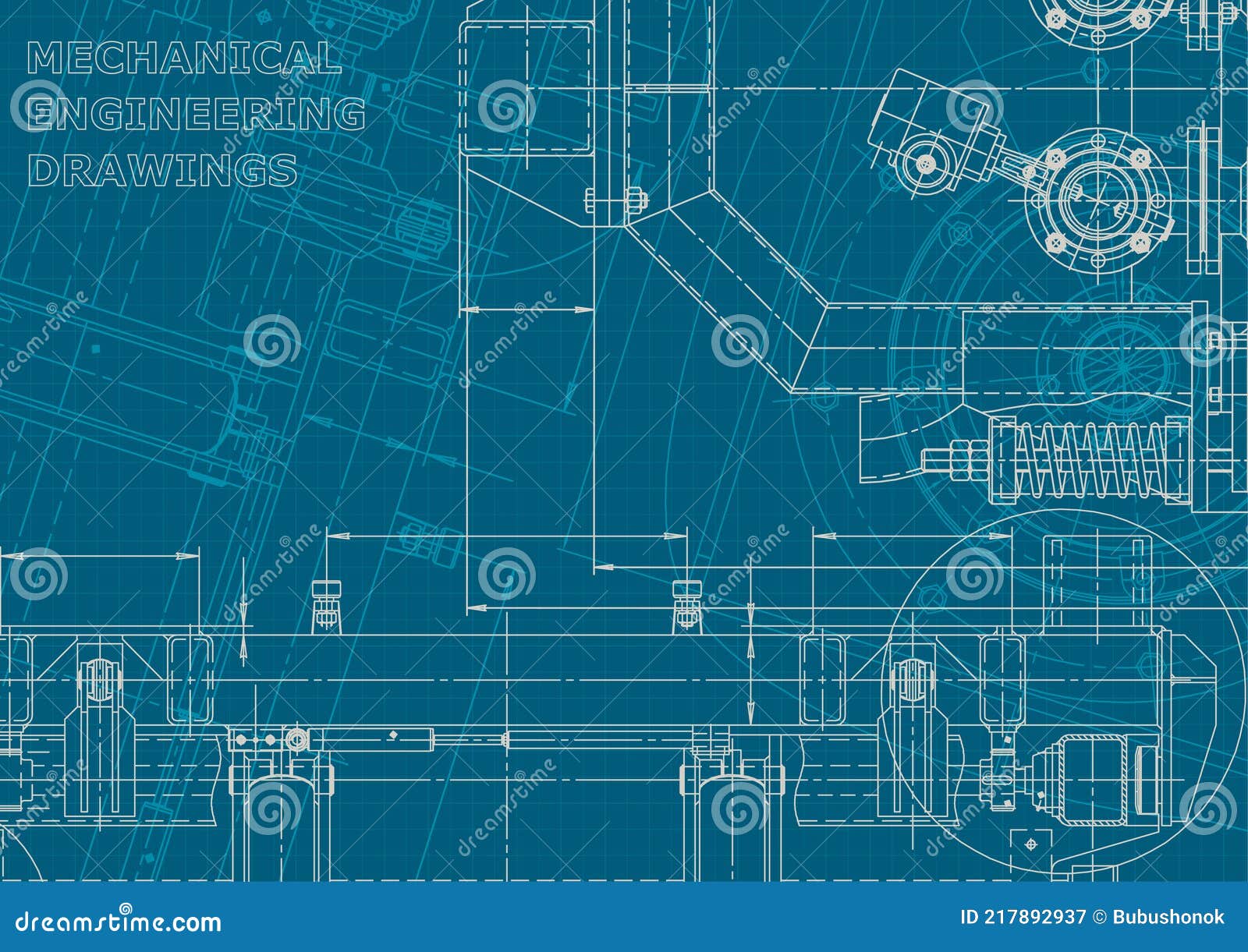 Blueprint. Corporate Style. Mechanical Instrument Making. Technical ...