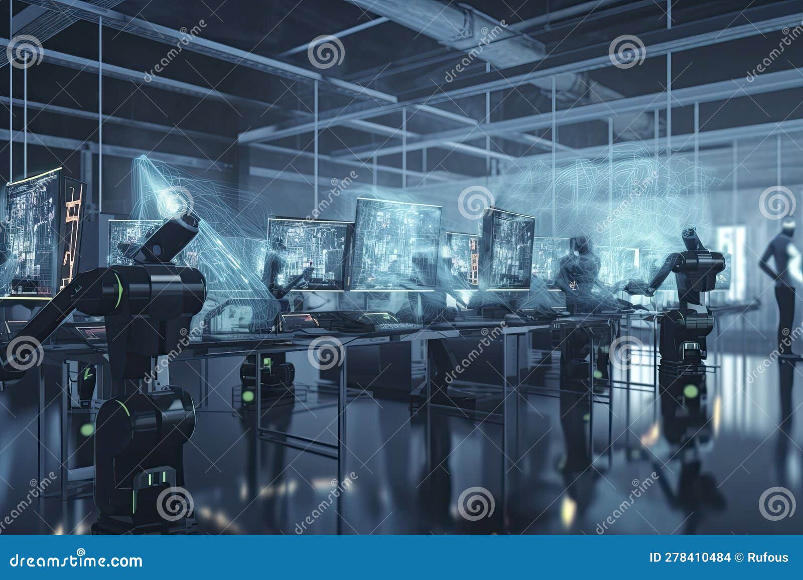 Computer Aided Manufacturing M2M Automation Technology Industry 4.0 ...